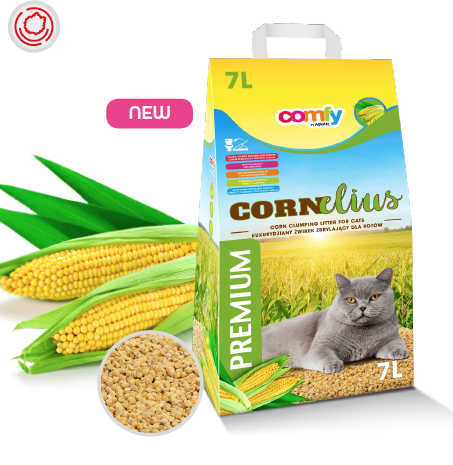 Comfy Cornelius Natural Litter